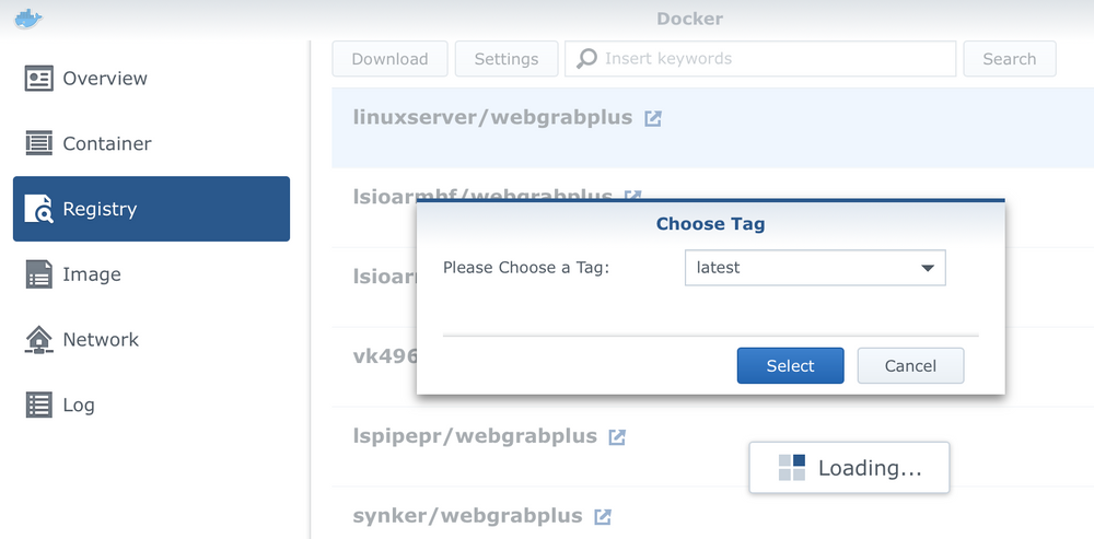 WebGrabPlus - self-hosted EPG via Docker
