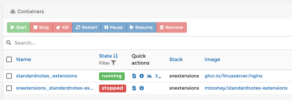 Standard Notes - Docker self-hosted alternative for all your note needs
