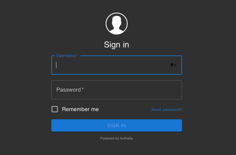 Authelia - SSO and 2FA portal