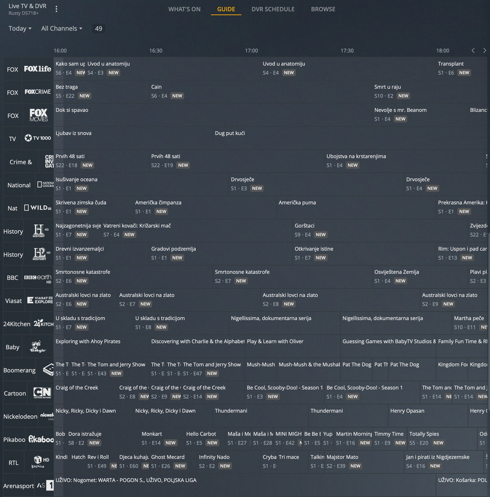 Cut the cord - Plex Live TV using XTEVE and IPTV