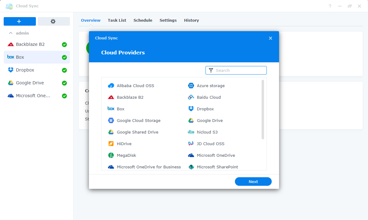 Synology backup tools - usage and comparison