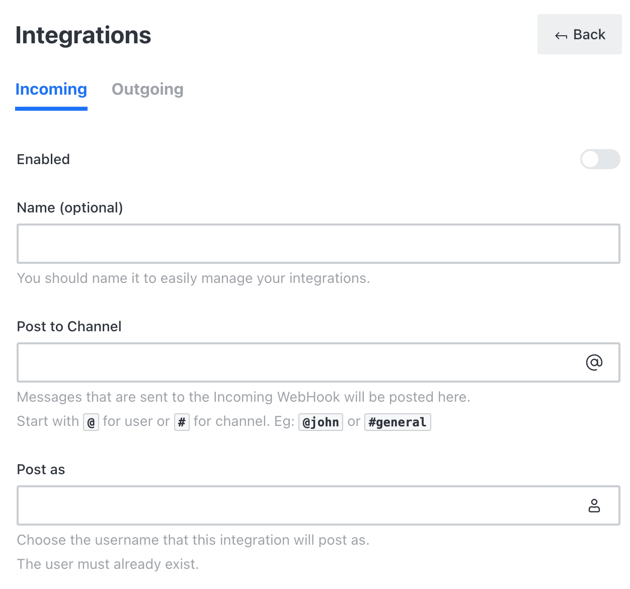 DSM push notifications with webhooks