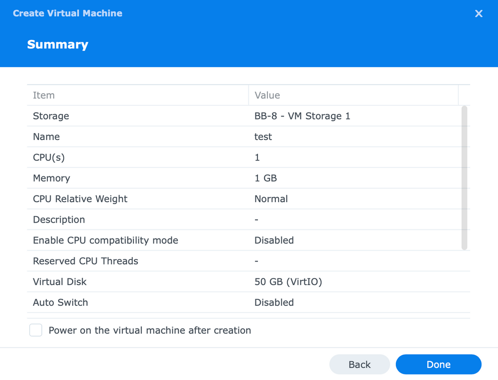 Synology Virtual Machine Manager - how to run virtual machines on Synology NAS?