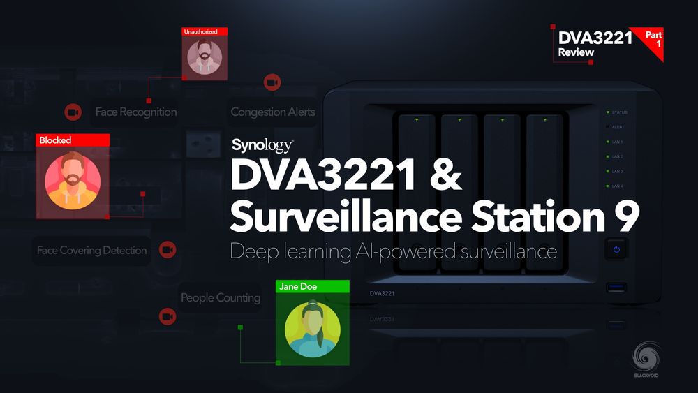 Synology DVA3221 & Surveillance Station 9 review (part 1)