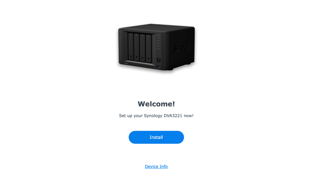 Synology DVA3221 & Surveillance Station 9 review (part 1)