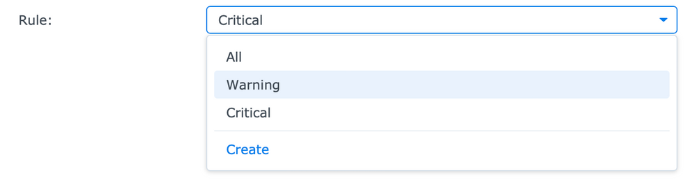DSM push notifications with webhooks