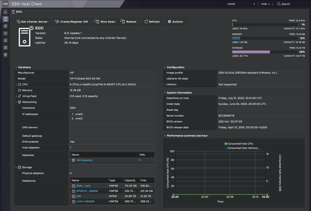 VMware & Synology (part 1) - manage NFS & iSCSI storage on ESXi host