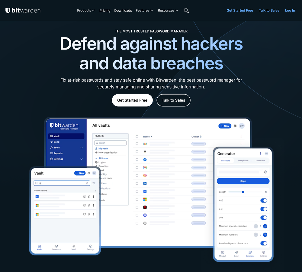 Bitwarden Lite - official self-hosted single Docker container deployment
