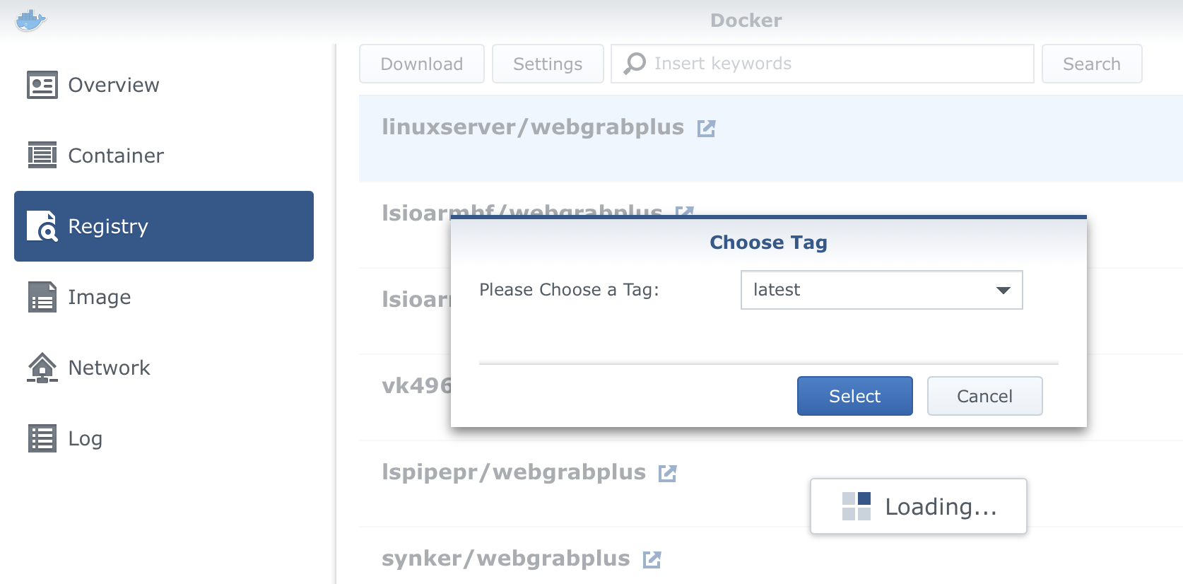WebGrabPlus - self-hosted EPG via Docker