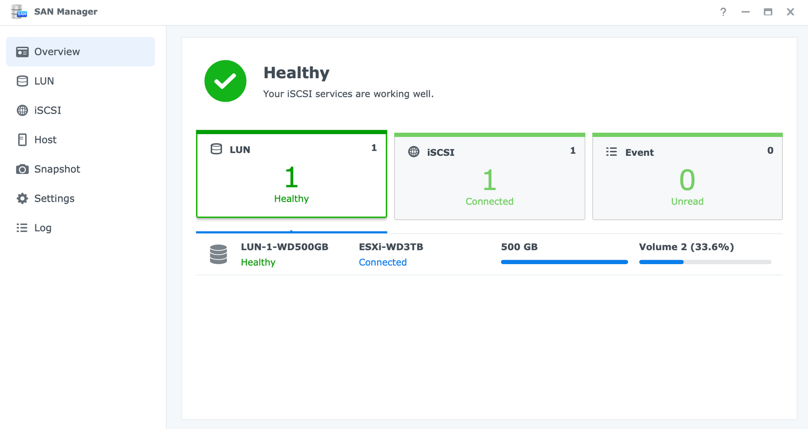 VMware & Synology (part 1) - manage NFS & iSCSI storage on ESXi host