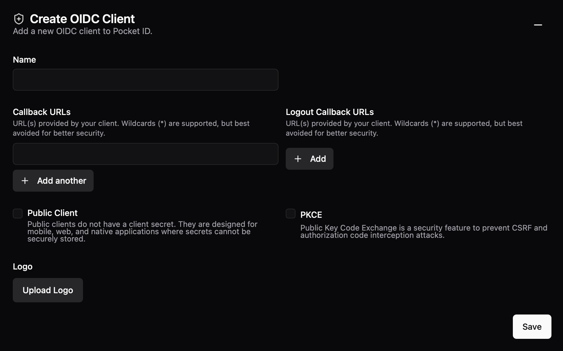 Pocket ID - passkey OIDC provider