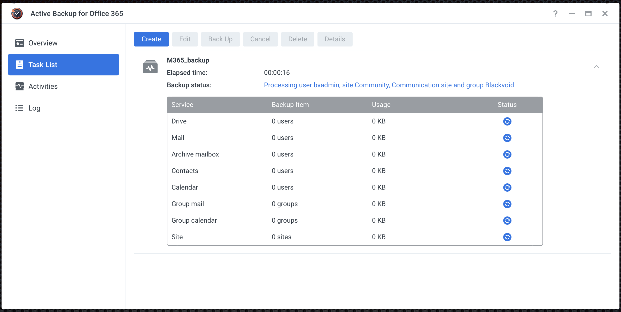 Active Backup for Microsoft 365 and DR scenarios