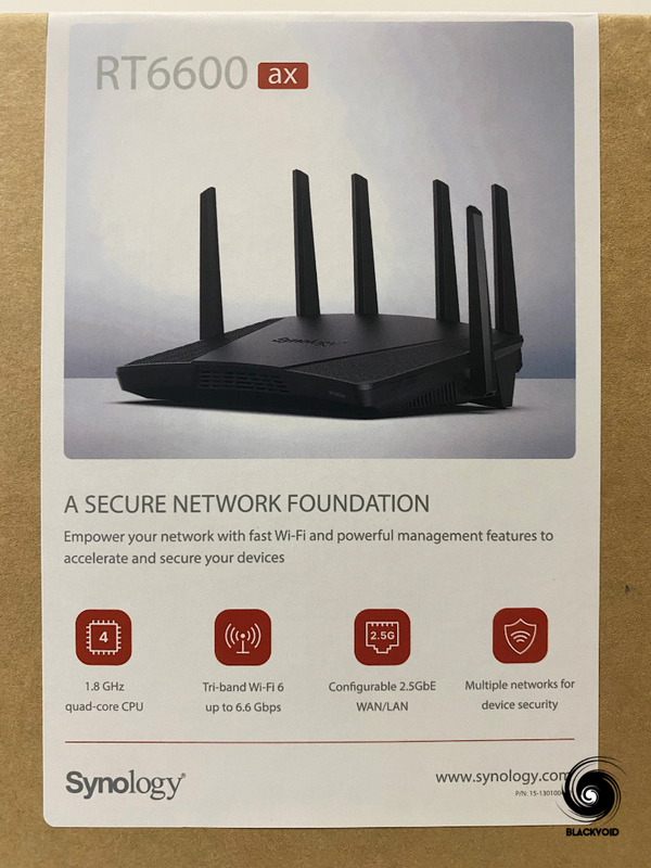 Synology RT6600ax - NEW router for the Wi-Fi 6 era