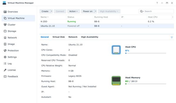 Synology Virtual Machine Manager - how to run virtual machines on ...