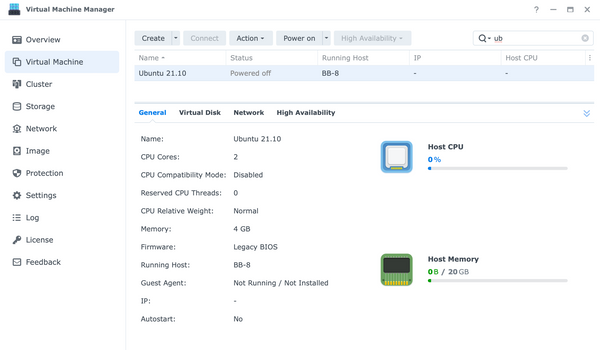 Synology Virtual Machine Manager - how to run virtual machines on ...