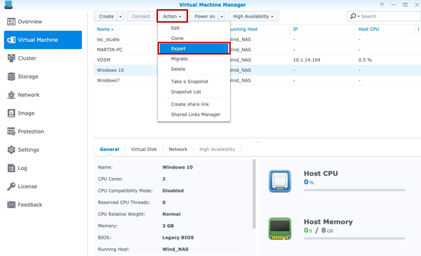 Synology Virtual Machine Manager - how to run virtual machines on ...
